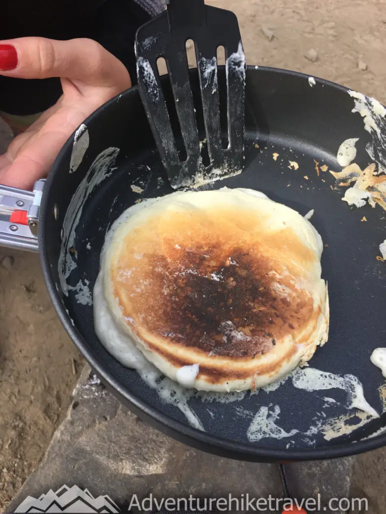 Easy Backpacking Breakfast ideas: Trail Pancakes - Adventure Hike Travel