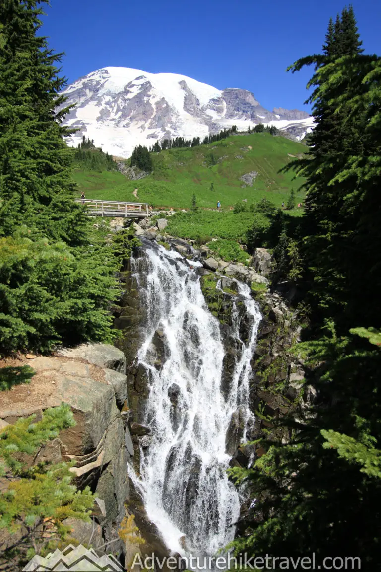 Myrtle Falls & Edith Creek - Paradise Mt. Rainier - Adventure Hike Travel