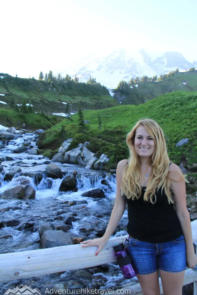 Myrtle Falls & Edith Creek - Paradise Mt. Rainier - Adventure Hike Travel