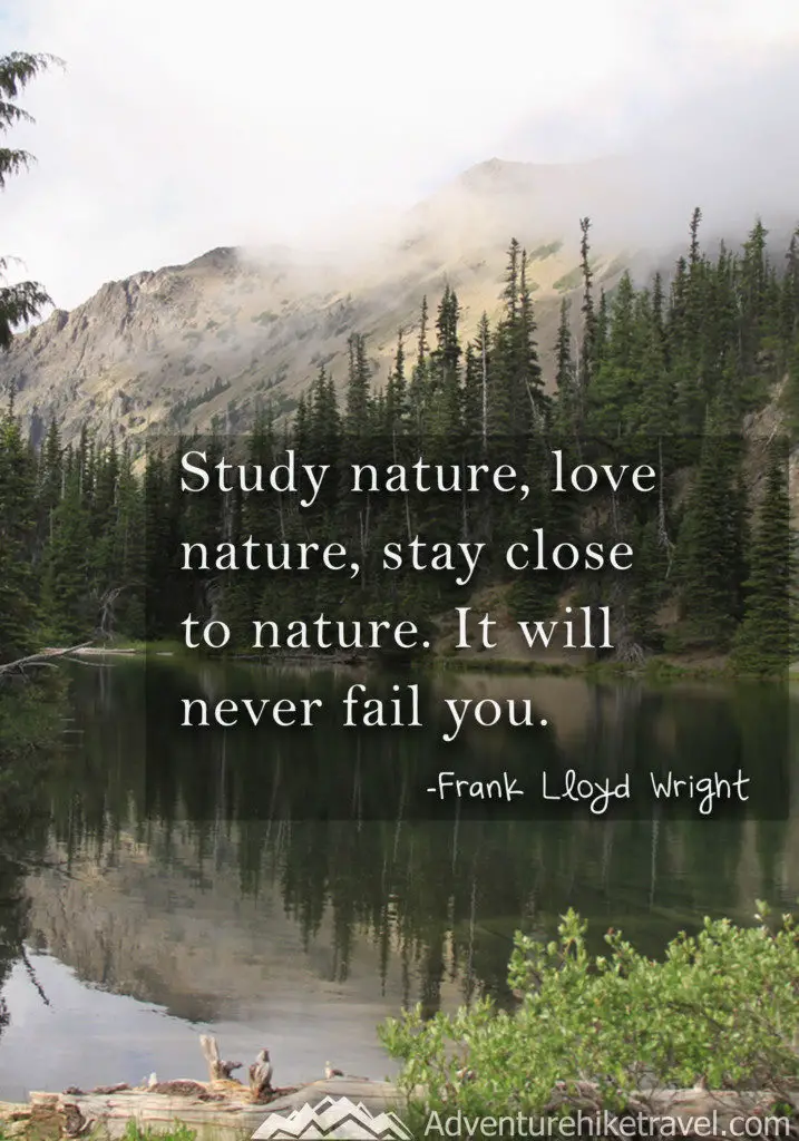 30 Inspirational Sayings and Quotes about Nature - Adventure Hike Travel
