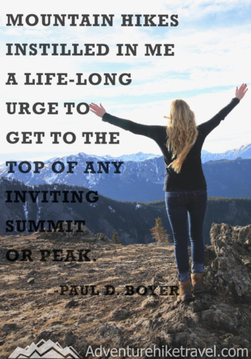25 Hiking Quotes To Inspire Your Next Daring Adventure - Adventure Hike ...