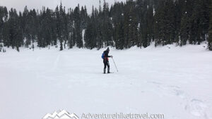 Snowshoeing the Scenic Skyline Lake Trail in Washington State ...
