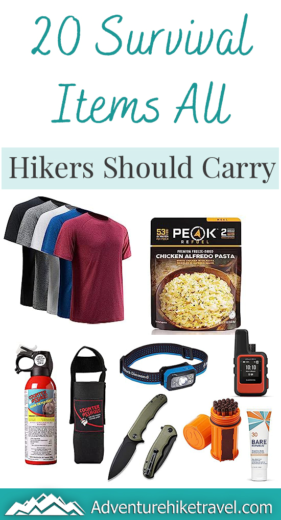 20 Survival Items All Hikers Should Carry - Adventure Hike Travel