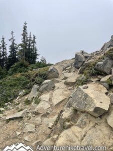 Hiking to Maiden Peak from Deer Park in Olympic National Park ...