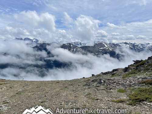 Hiking to Maiden Peak from Deer Park in Olympic National Park ...