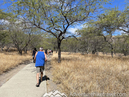 Hiking the Diamond Head Summit Trail on Oahu, Hawaii - Adventure Hike ...