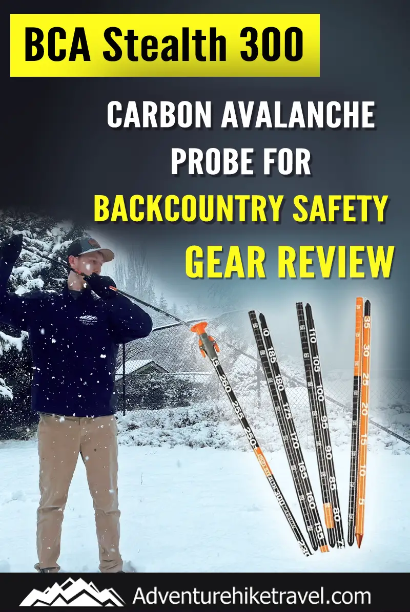 Gear Review: BCA Stealth 300 Carbon Avalanche Probe For Backcountry ...