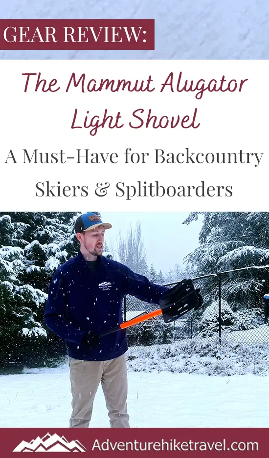 The Mammut Alugator Light Shovel: A Must-Have For Backcountry Skiers ...