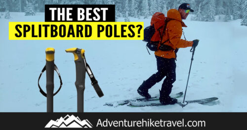 The Best Splitboard Poles? G3 Pivot Trek Poles Review - Adventure Hike ...