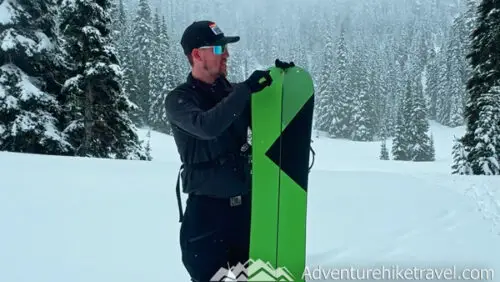 Best Men's Splitboard for the Backcountry? Nitro Doppleganger Review - Adventure Hike Travel